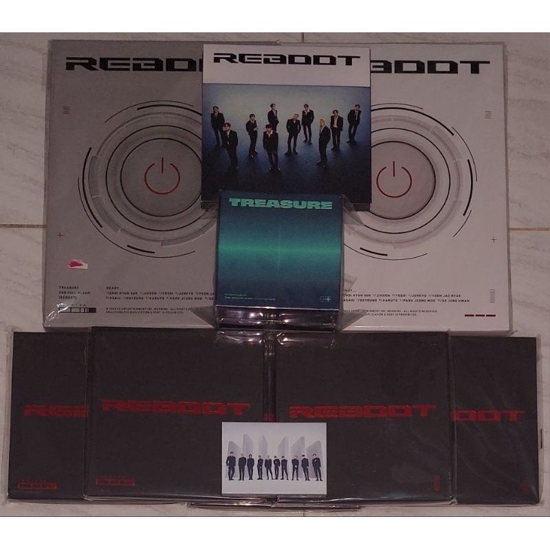 Jual (BACA DESKRIPSI) Album only treasure Reboot photobook digipack ...