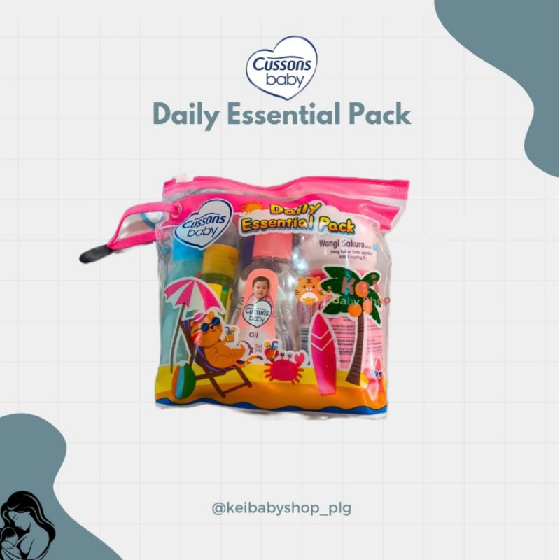 Jual Cussons Daily Essential Pack / Gift Set Bayi / Kado Bayi Newborn ...