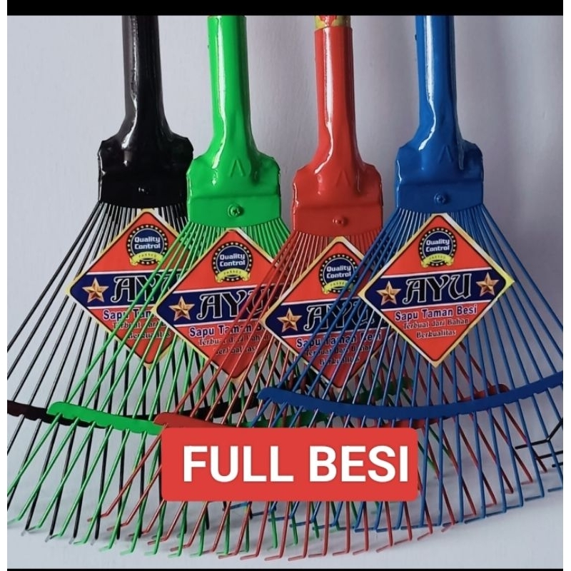 Jual SAPU GARUK CAKAR KAWAT BESI ANTI KARAT SAPU TAMAN LENGKAP DENGAN ...