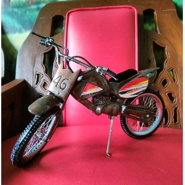 Jual Miniatur motor trail size jumbo 30 cm | Shopee Indonesia
