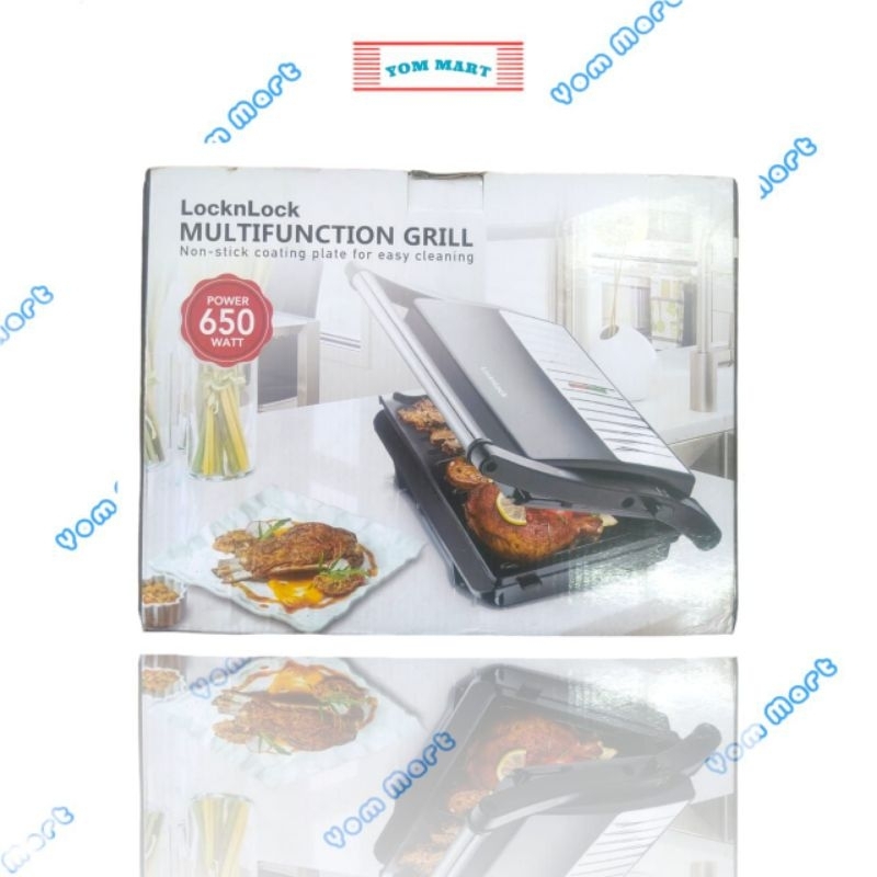 Jual LOCK N LOCK MULTIFUNCTION GRILL 650WATT | Shopee Indonesia