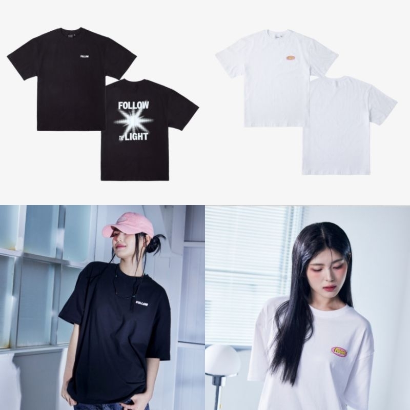 Jual PO] S/S T-shirt ( Black / White ) - MD Seventeen Tour " Follow ...