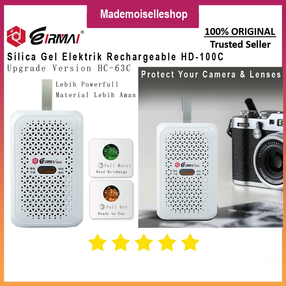 Jual Silica Gel Electric Rechargeable HD100C - Silica Elektrik Moisture ...