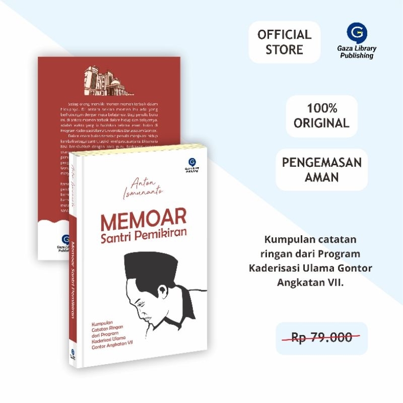 Jual Memoar Santri Pemikiran - Kumpulan Catatan Ringan dari PKU Gontor ...