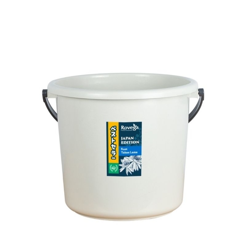 Jual Rovega Ember plastik / Ember Pail 12 Liter Tanpa tutup Japan ...