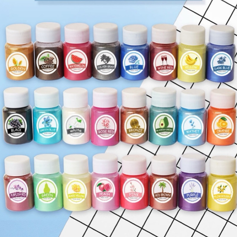 Jual Bubuk pigment powder pearl glitter halus serbuk merica powder ...