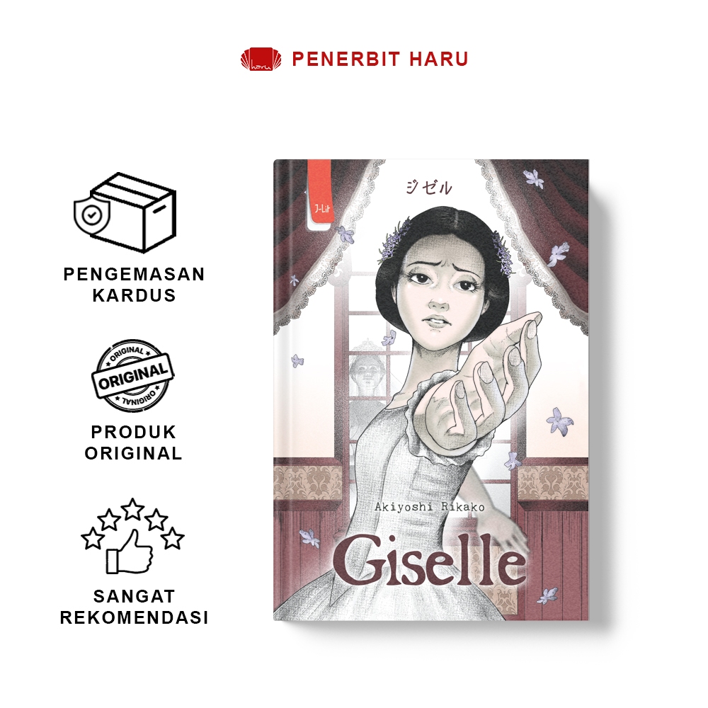 Jual Novel | Giselle (2024) | Akiyoshi Rikako | Penerbit Haru | Buku ...