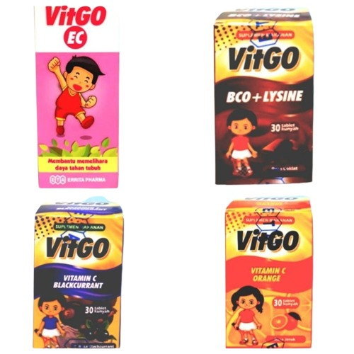 Jual Vitgo Vitamin Anak Tablet Kunyah dan Sirup All Variant ...