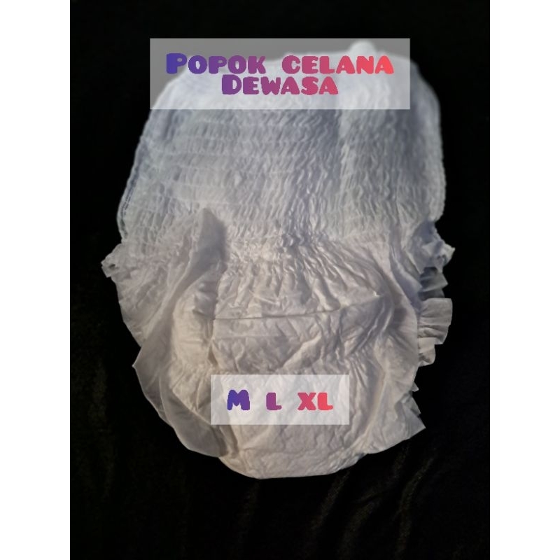 Jual Popok Sekali Pakai Lansia M L Xl Perekat dan Celana Satuan | Shopee Indonesia