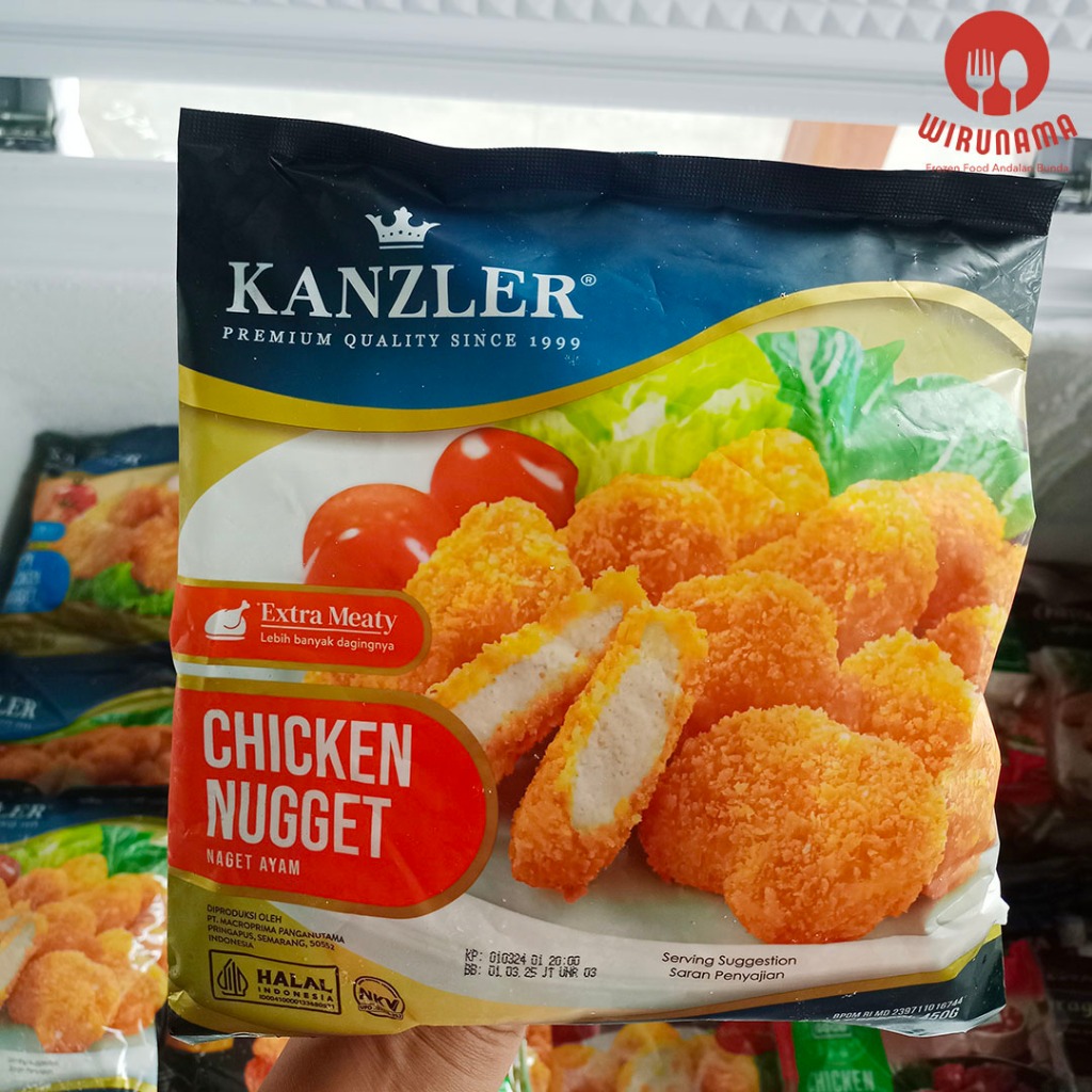 Jual Kanzler Original Premium Chicken Nugget 450 gr Nuget Ayam Frozen ...