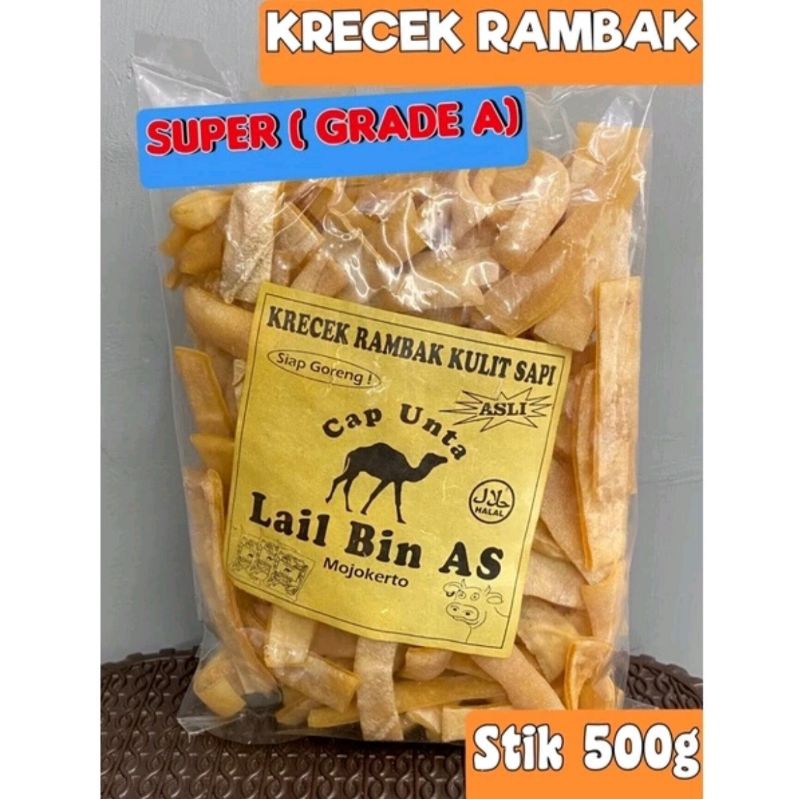 Jual krecek rambak kulit sapi super CAP UNTA | Shopee Indonesia