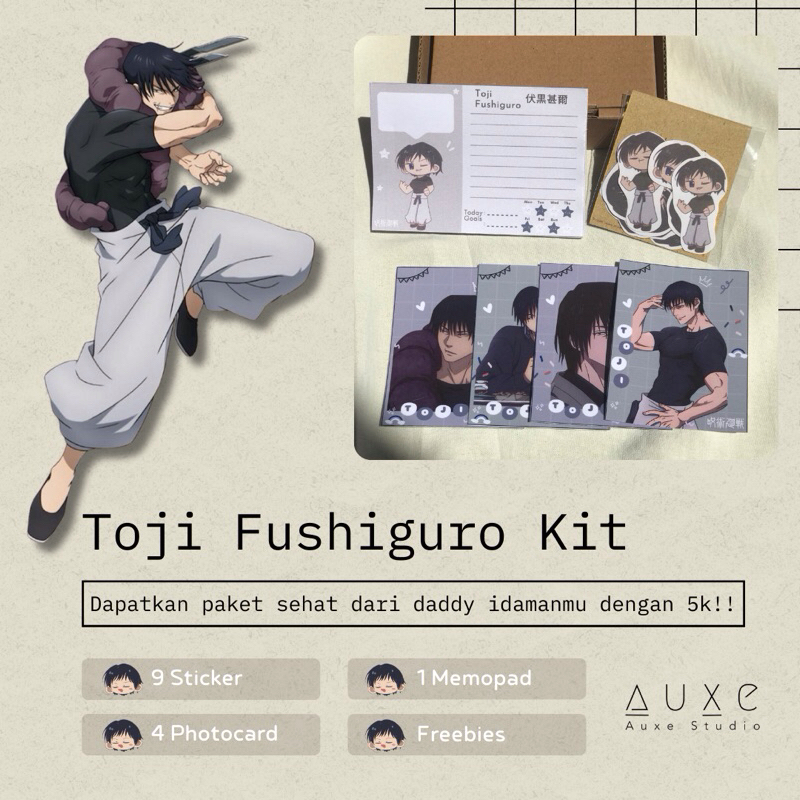 Jual Toji Fushiguro -Anime Kit | Shopee Indonesia