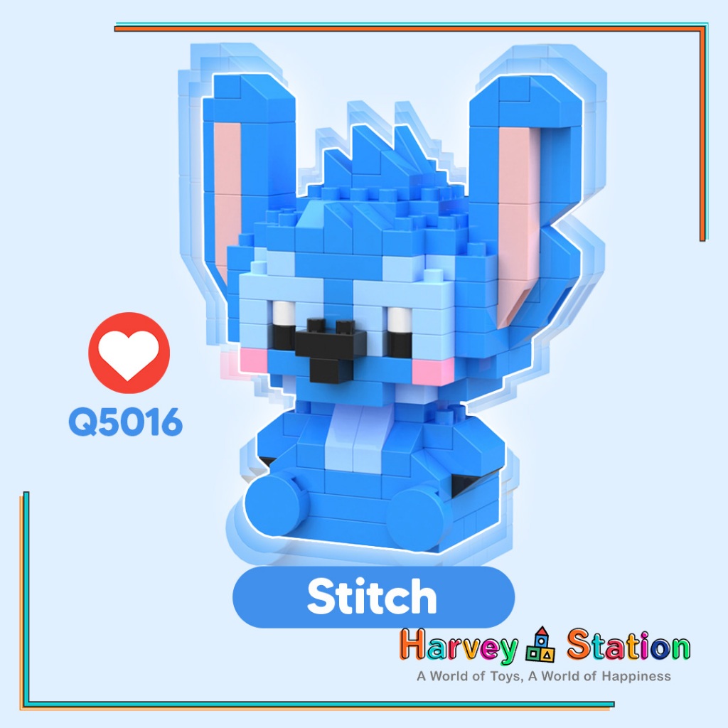 Jual Mainan anak PUZZLE BALOK SUSUN DISNEY 3D DIY Mainan Edukasi Bayi ...