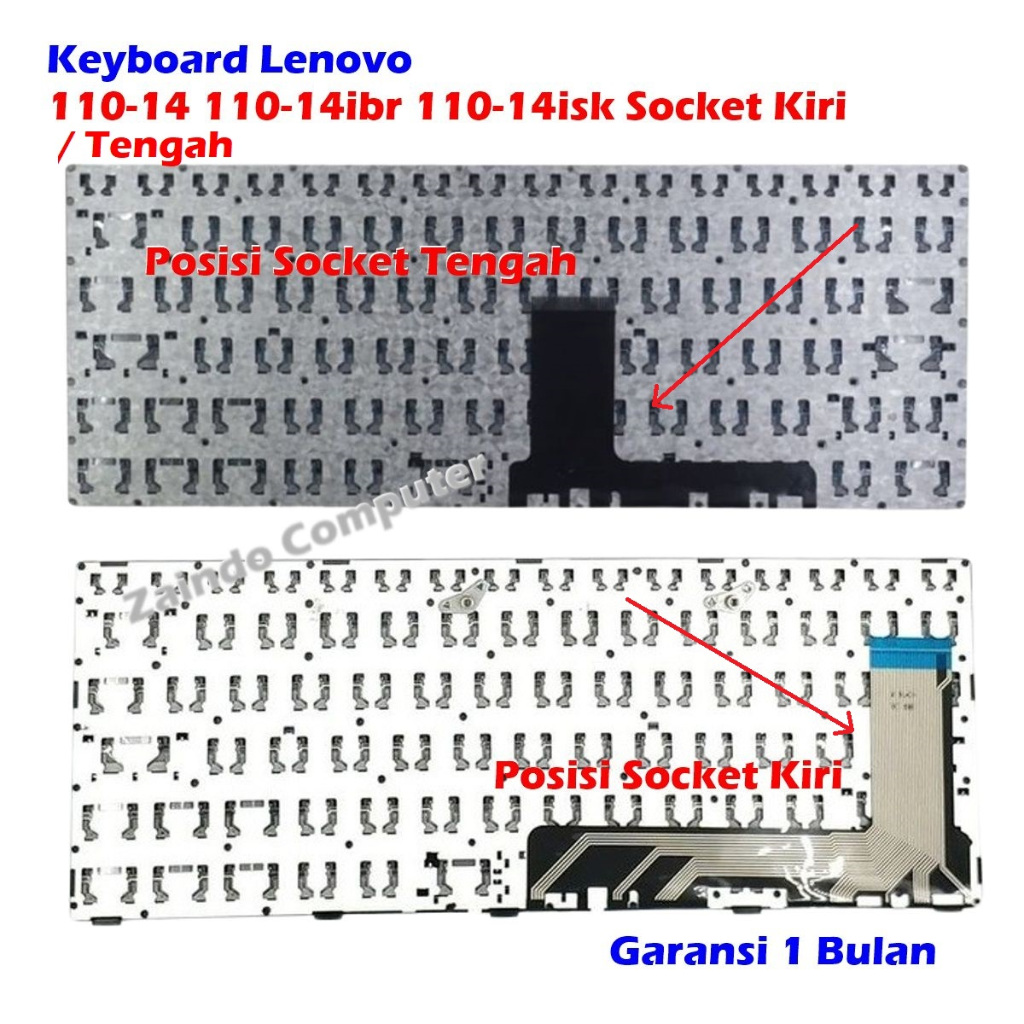Jual KEYBOARD LENOVO IDEAPAD 110-14IBR 110-14ISK 110-14AST V310 YOGA 310-14 V310-14IBR V510 ...