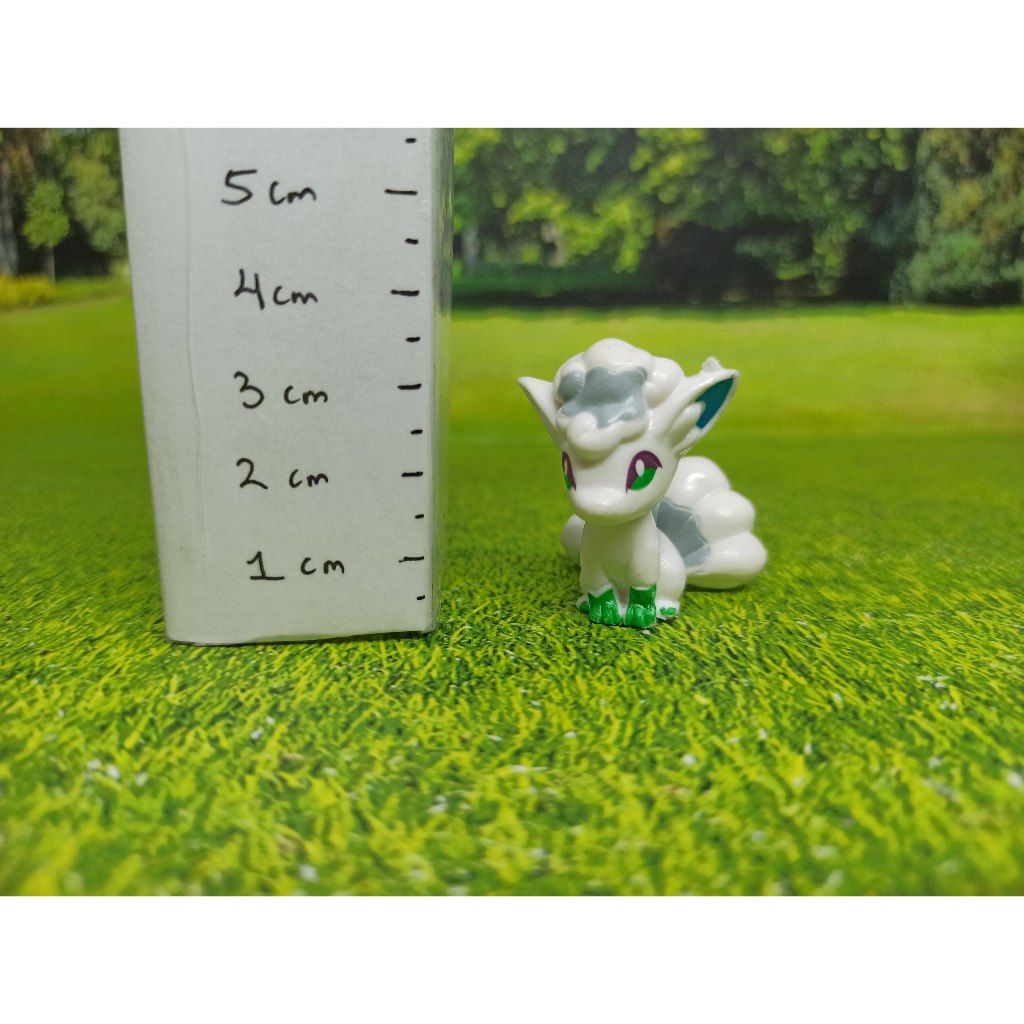 Jual Alolan Vulpix Pokemon Figure Gen 7 Mainan Anak Topper Kue | Shopee ...