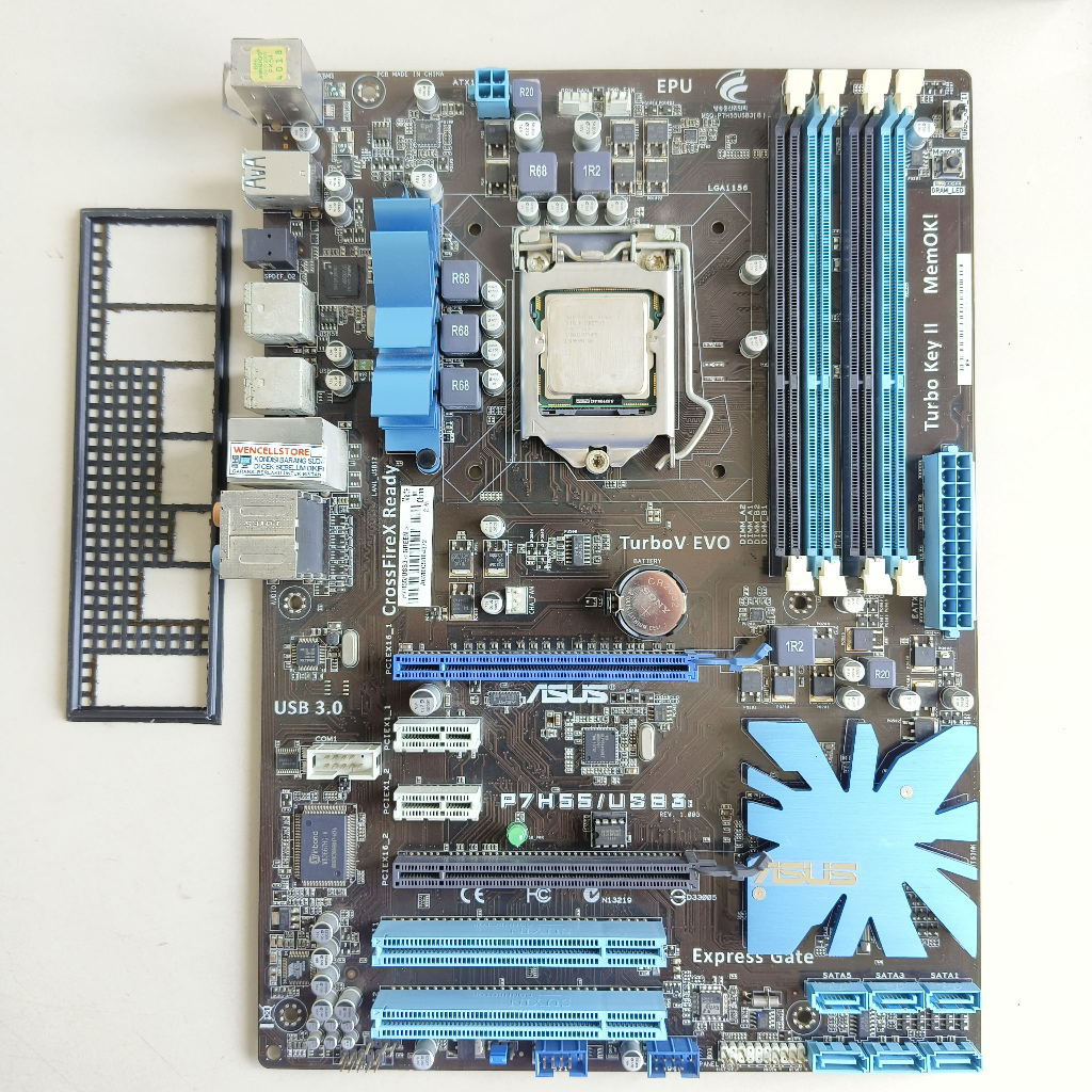 Jual MOBO ASUS H55 + CORE I5 760 LGA 1156 DDR3 | Shopee Indonesia