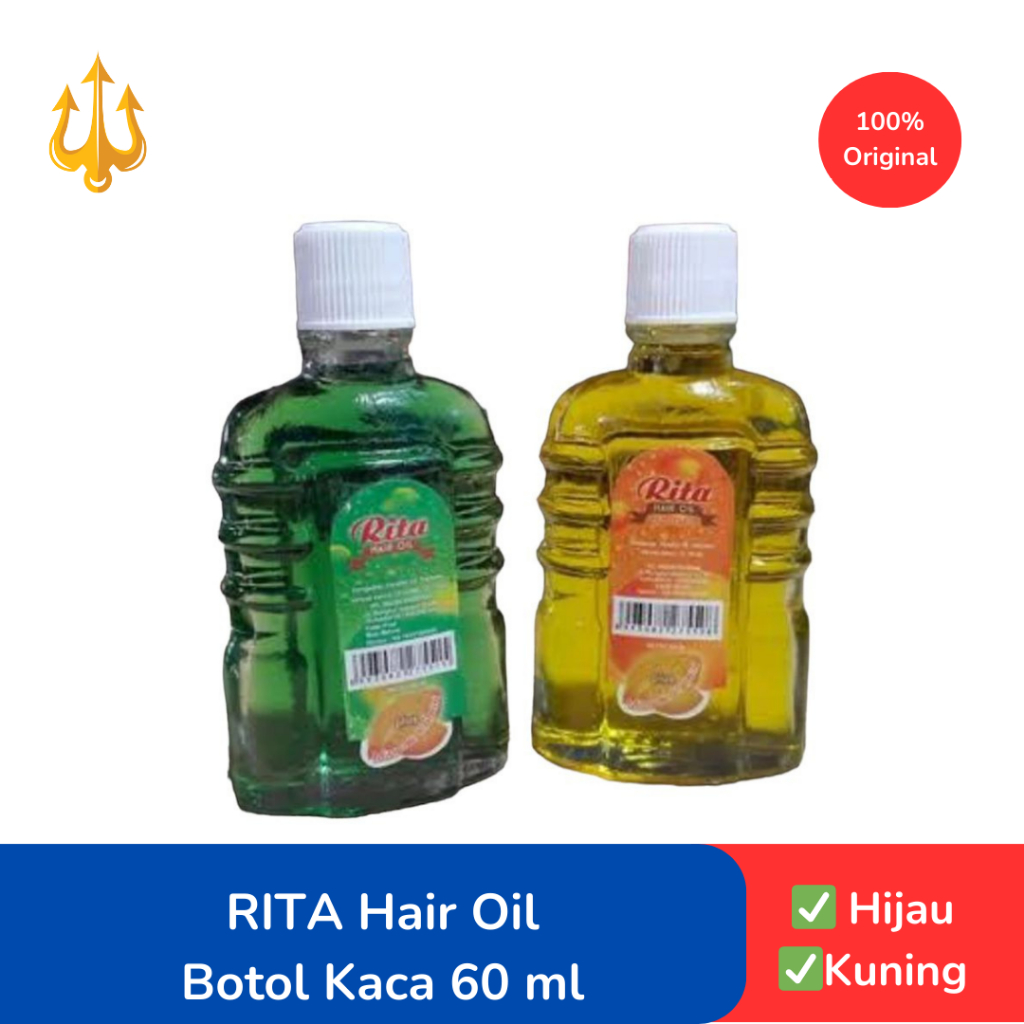 Jual RITA HAIR OIL / MINYAK RAMBUT PLUS KEMIRI 60 ML | Shopee Indonesia