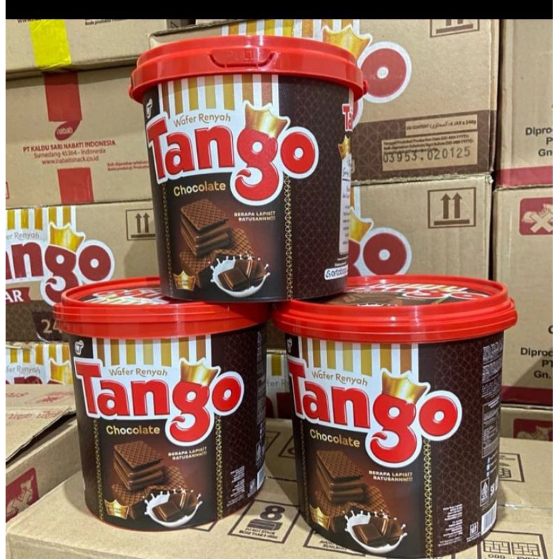 Jual Tango Wafer Jar kemasan 240 g exp 2026 gratis packing kardus ...