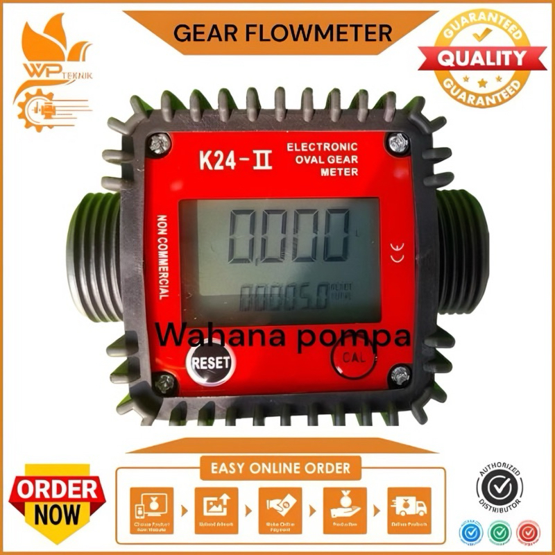Jual Flow meter minyak digital Flow meter solar digital derat 1 inch ...