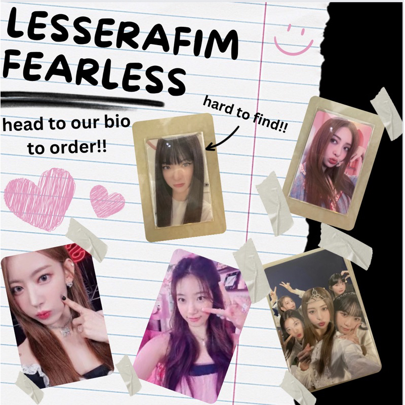 Jual LESSERAFIM FEARLESS JAPAN TERMURAH!! | Shopee Indonesia