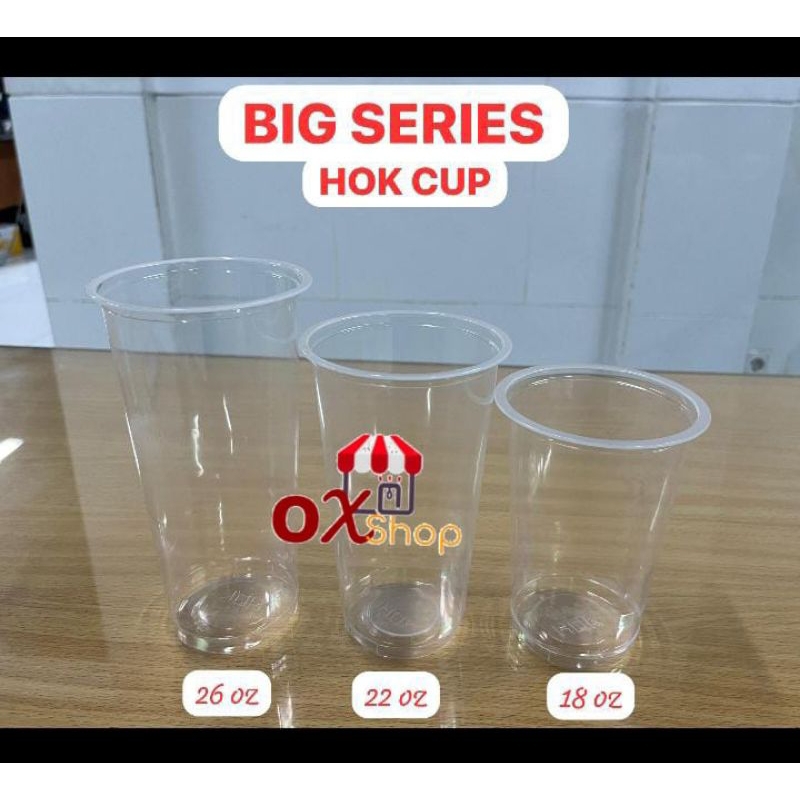 Jual HOK CUP BIG SERIES UKURAN 18 OZ, 22 OZ DAN 26 OZ | Shopee Indonesia