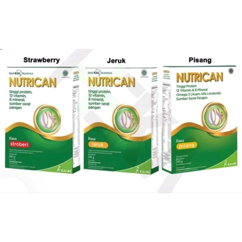 Jual Nutrican rasa pisang dan jeruk | Shopee Indonesia