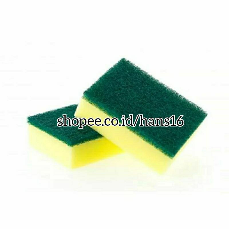Jual Busa Cuci Piring Bahan Spon 2 Lapis Harga Per Pcs | Shopee Indonesia