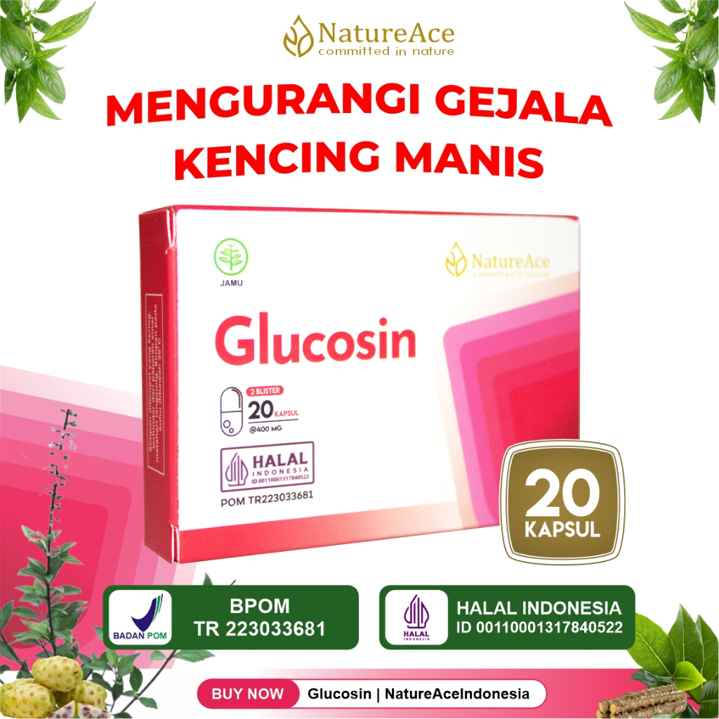 Jual Nature Ace Glucosin Obat Gula Darah Tinggi Anyang Anyangan Kencing ...