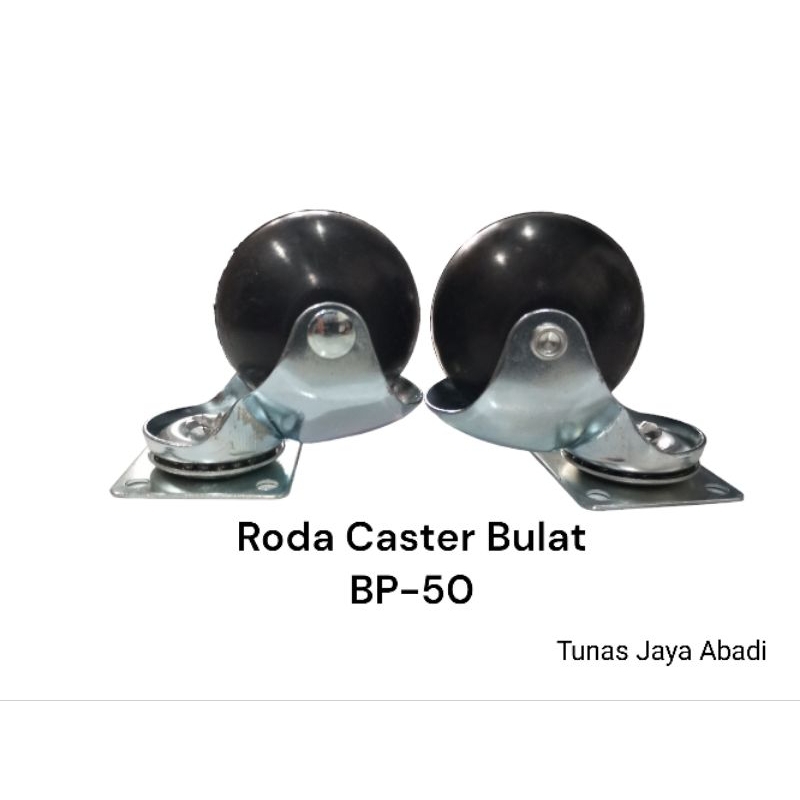 Jual Roda Caster Bulat BP-50 / HITECH / 1 Set : 4 Pcs | Shopee Indonesia