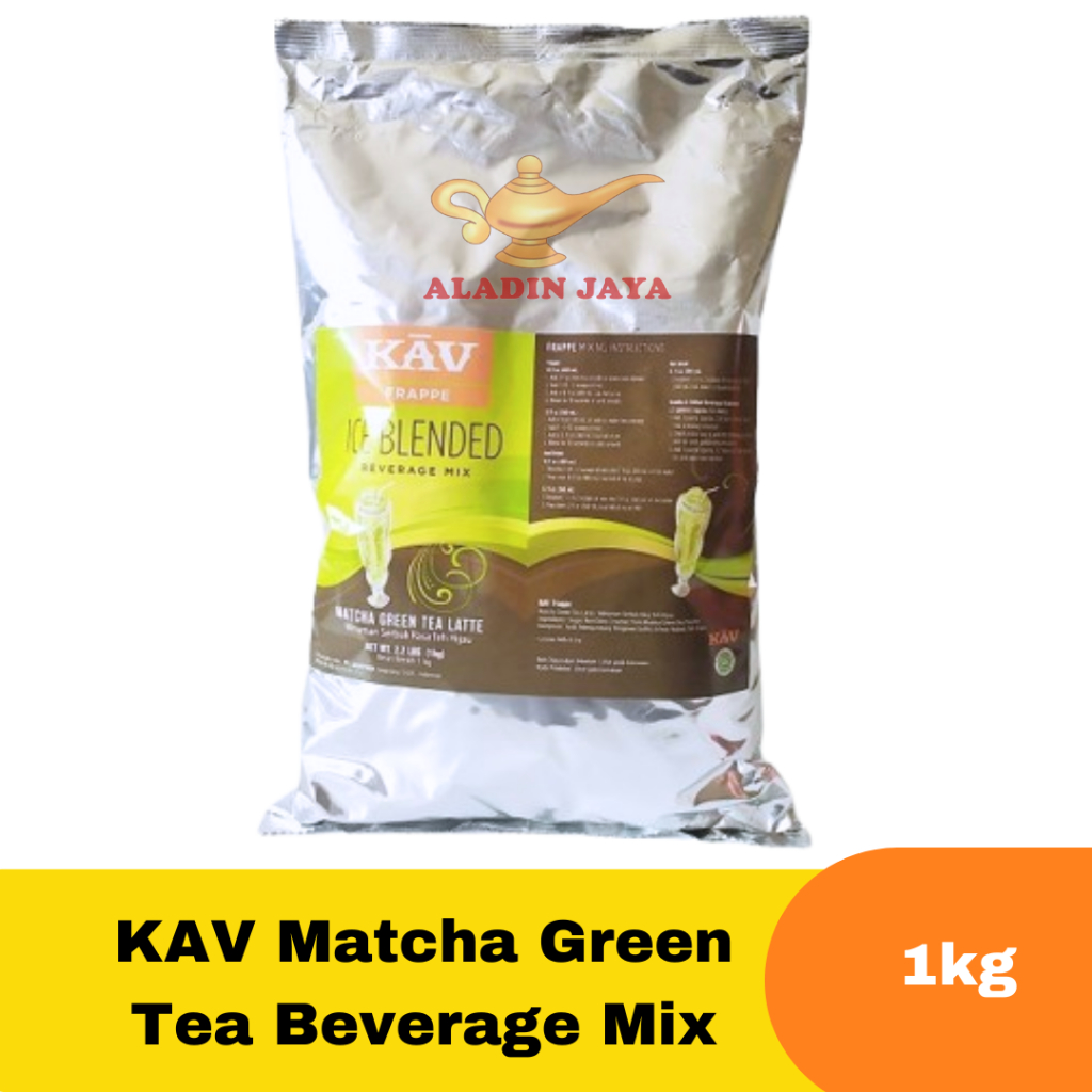 Jual KAV Matcha Green Tea Beverage Mix ukuran 1kg | Shopee Indonesia