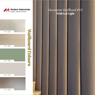 Jual Modern Dekorindo | Wallboard PVC Panel 300cm x 60cm Hiasan Dinding ...