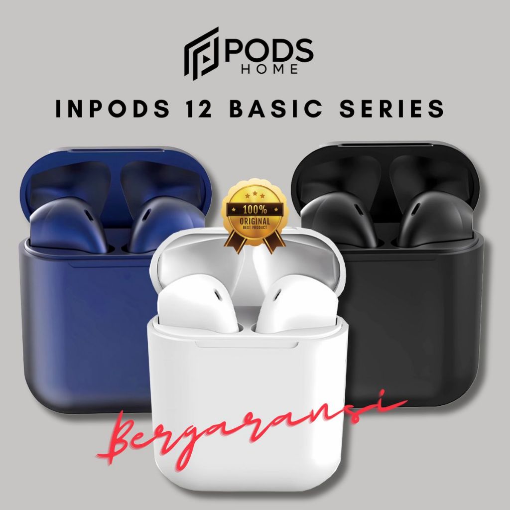 Jual TWS Inpods 12 Basic Series True Wireless Stereo Bluetooth Earphone ...