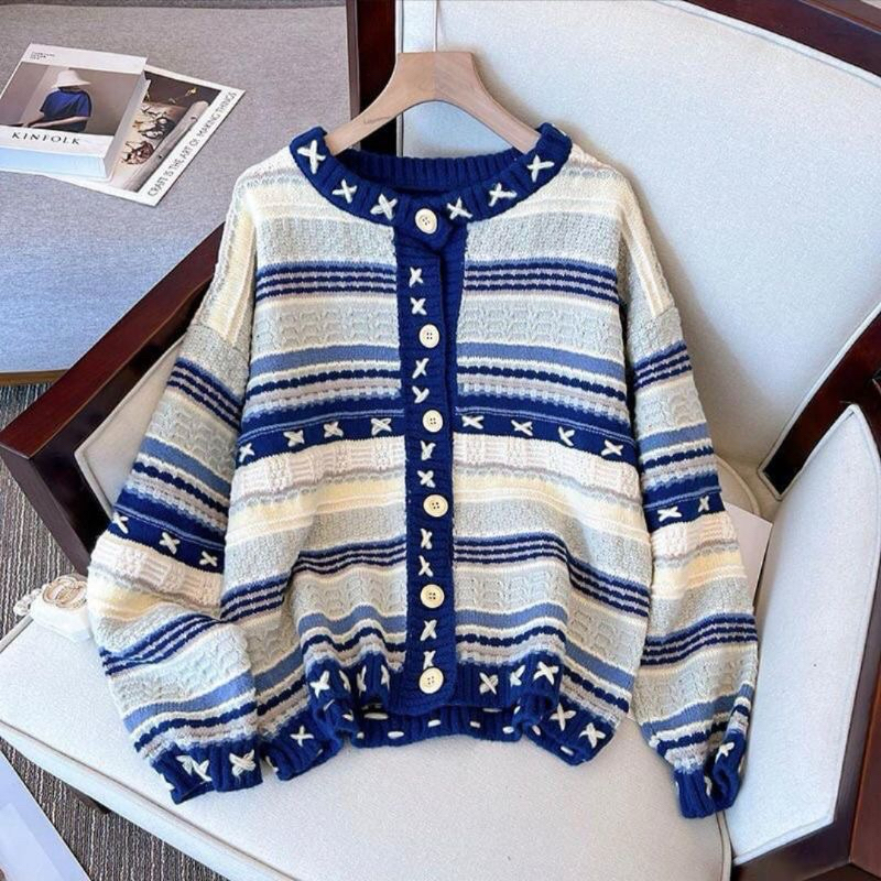 Jual CANARA - CARDIGAN KNIT AZURA RENJUN CARDIGAN KOREA IMPORT Korean Outer/Outerwear/Cardigan ...