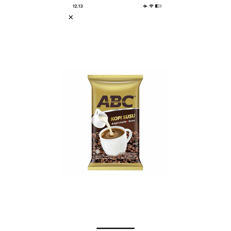Jual ABC Kopi Susu Gula Aren 11 x 27 g | ABC Kopi Susu Instan 10 x 30 g ...