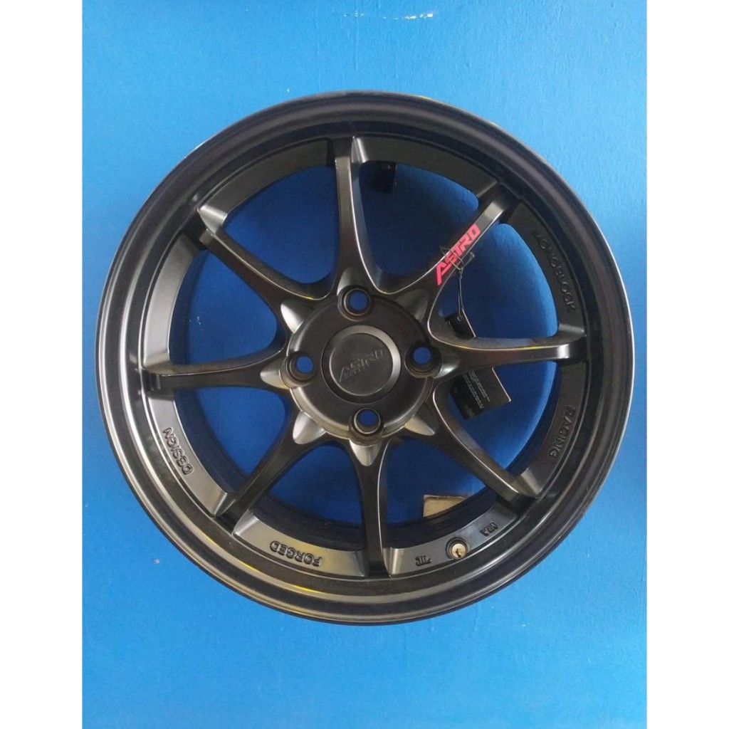 Jual Velg Mobil ASTRO Wheels Race 0522 15x7.0 4x100 ET 38 Matte Black ...