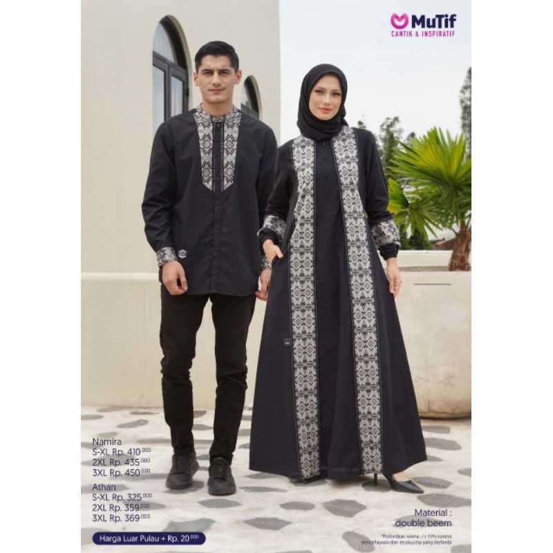 Jual NEW ARRIVAL!! COUPLE MUTIF TERBARU 2024!! COUPLE MUTIF NAMIRA ...
