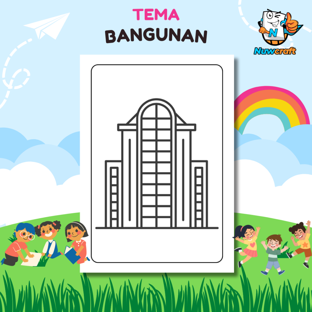 Jual Nuwcraft KERTAS MEWARNAI / COLORING / KERTAS GAMBAR / MEWARNAI ...