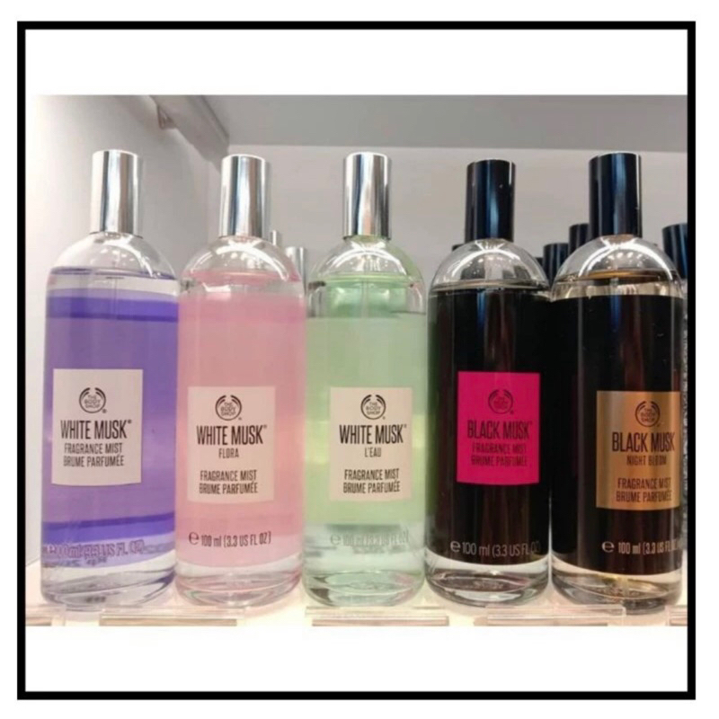 Jual ( Authentic)The Body shop Fragrance Mist Body Mist 100ML | Shopee ...