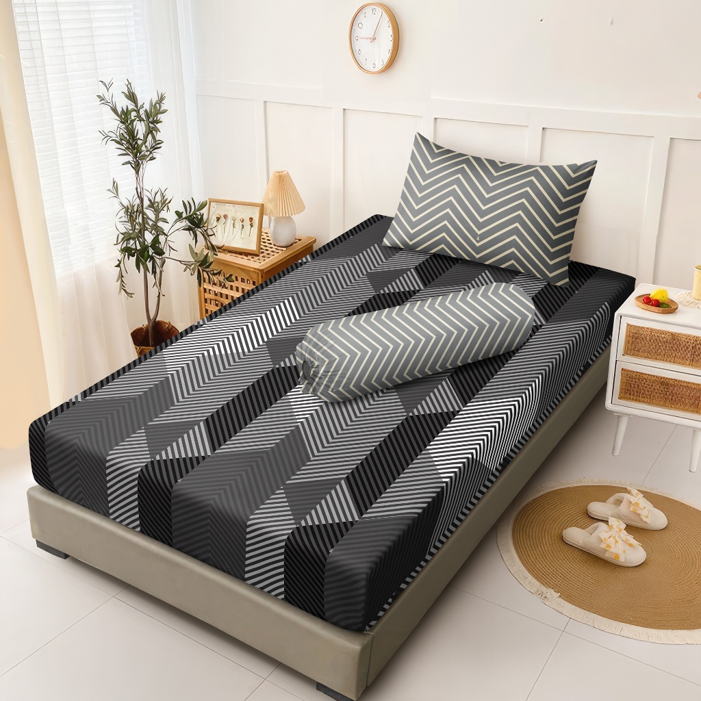Jual Illusions - Sprei Single 120x200 Tinggi 20 - Victor | Shopee Indonesia
