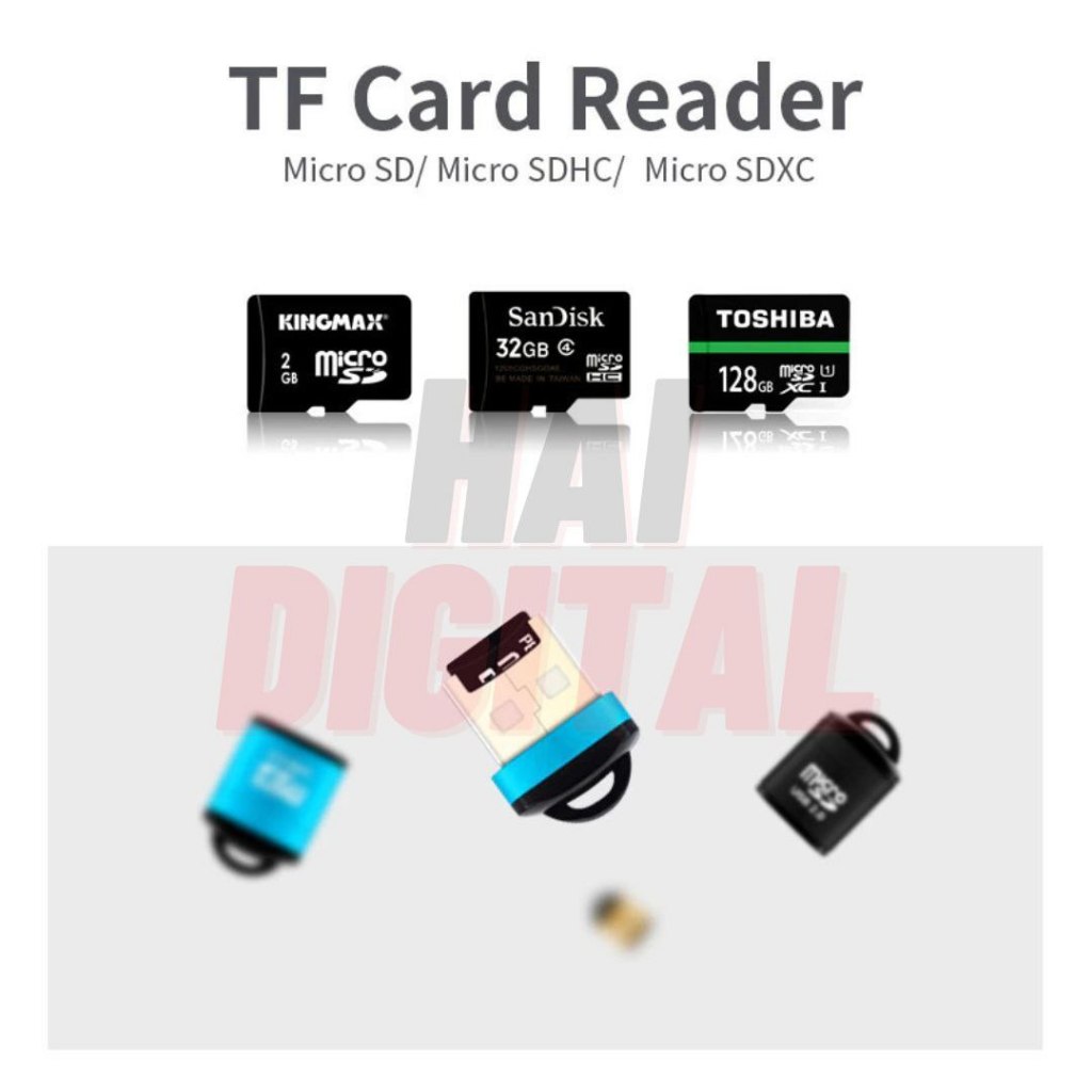 Jual Card Reader MicroSD Micro SD USB 2.0 OTG PC Laptop Komputer ...