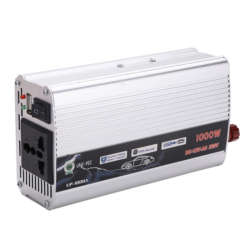 Jual Power Inverter 220W 500W 1000W 2000W Inverter DC 12V to AC 220V 500 watt Pengubah Arus DC ...
