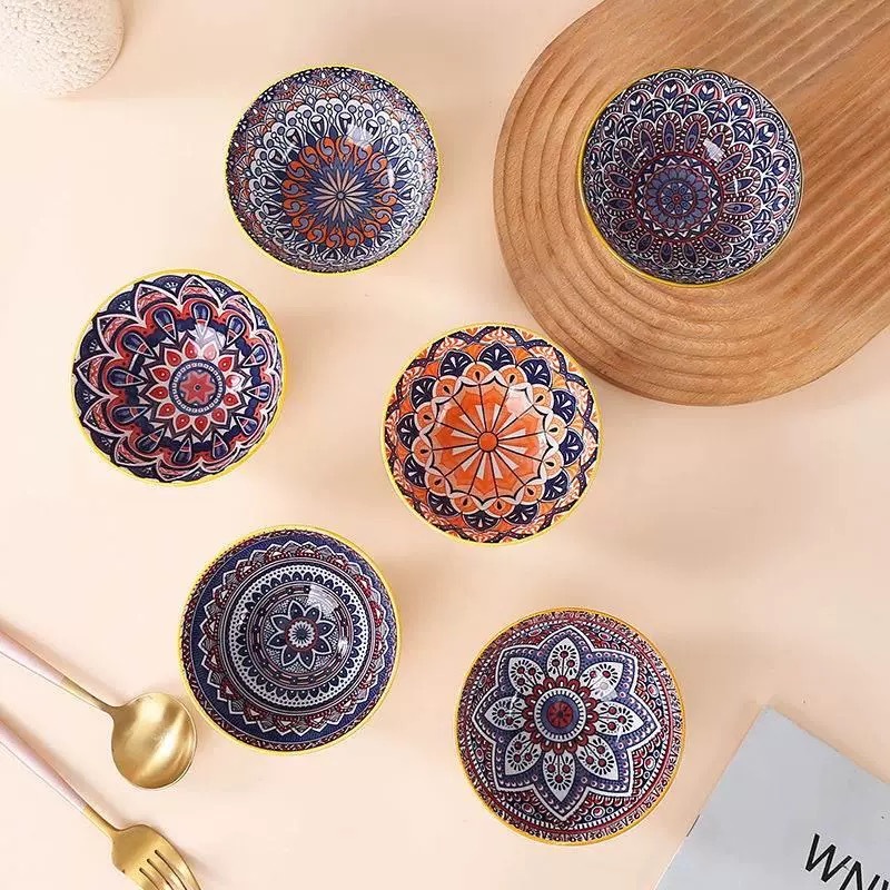 Jual HOKA Rice bowl/Soup bowl motif/Mangkok nasi murah | Shopee Indonesia