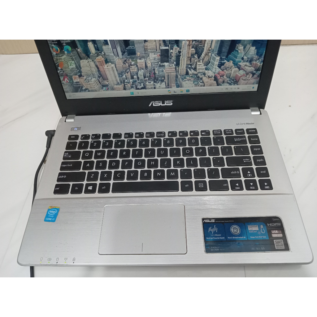 Jual Laptop Asus X450J Ram 16gb 1tb hdd 128gb ssd NVIDIA Geforce 940M Processor intel core i7 4720HQ NORMAL DAN NO MINUS Shopee Indonesia