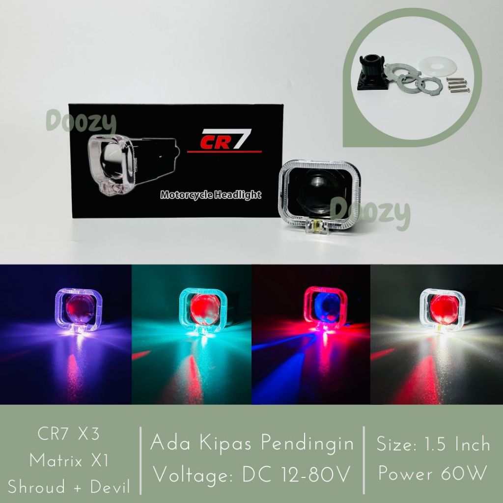 Jual Biled Matrix X1 CR7 Tipe X3 Plus Shroud dan Devil Biled Putih ...