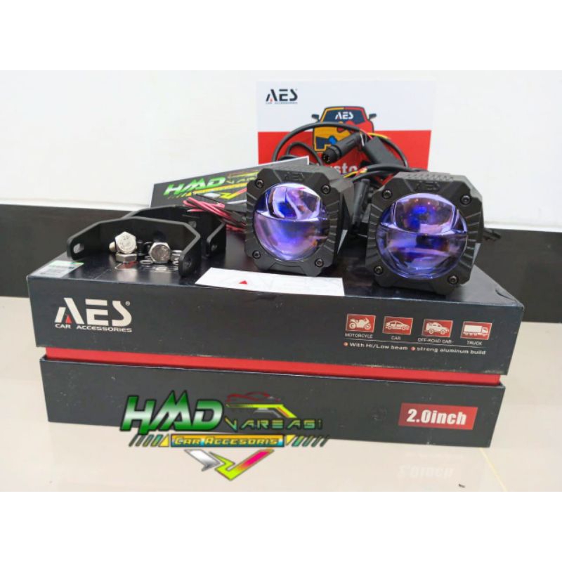 Jual LED PROJECTOR AES 2INCH G WAGEN IP67 WATERPROP 60WATT | Shopee ...