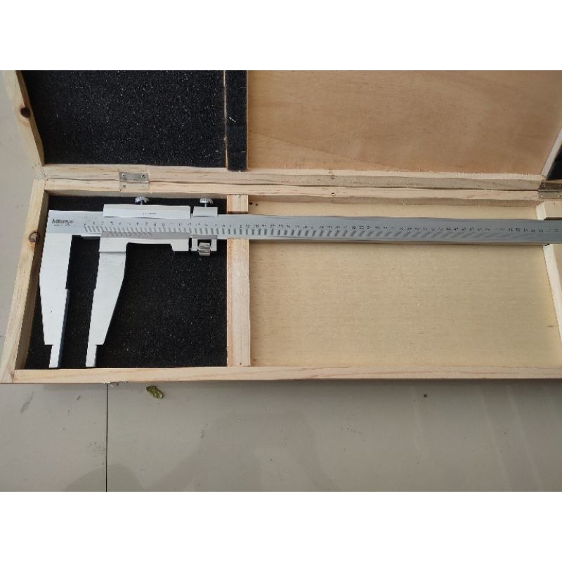 Jual jangka sorong mitutoyo 1000mm 1 meter sigmat manual | Shopee Indonesia