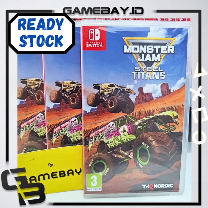 Jual NIntendo Switch Monster Jam Steel Titans | Shopee Indonesia
