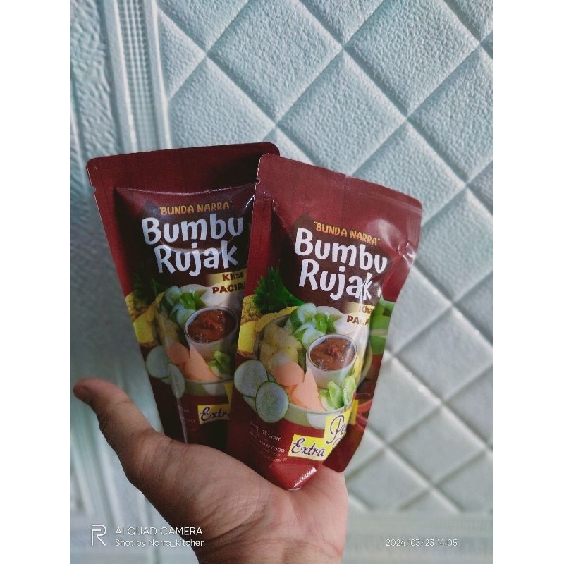 Jual BUMBU RUJAK Instan "BUNDA Narra " khas paciran | Shopee Indonesia