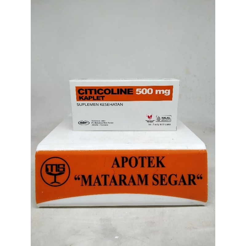 Jual CITICOLINE 500 MG MAHAKAM BOX 30 KAPLET | Shopee Indonesia