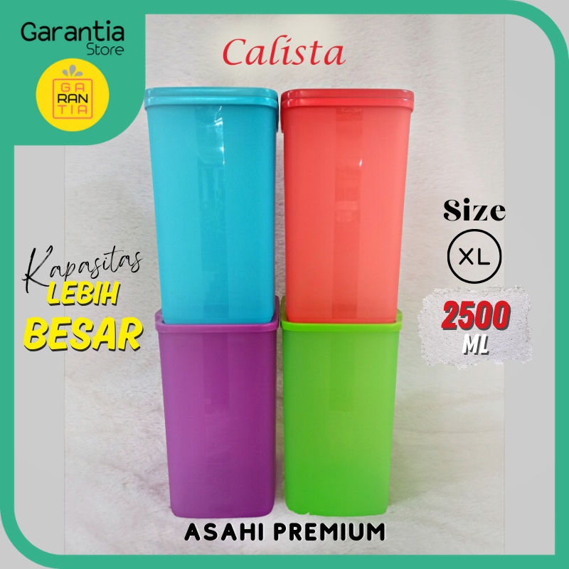 Jual Toples CALISTA ASAHI size 2500ml Premium (No.1 - XL) Sealware food ...